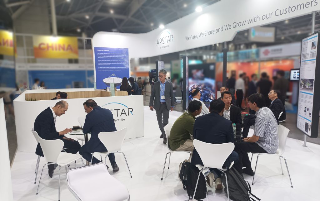 The CommunicAsia 2023 ended successfully and gained a lot. - APSTAR