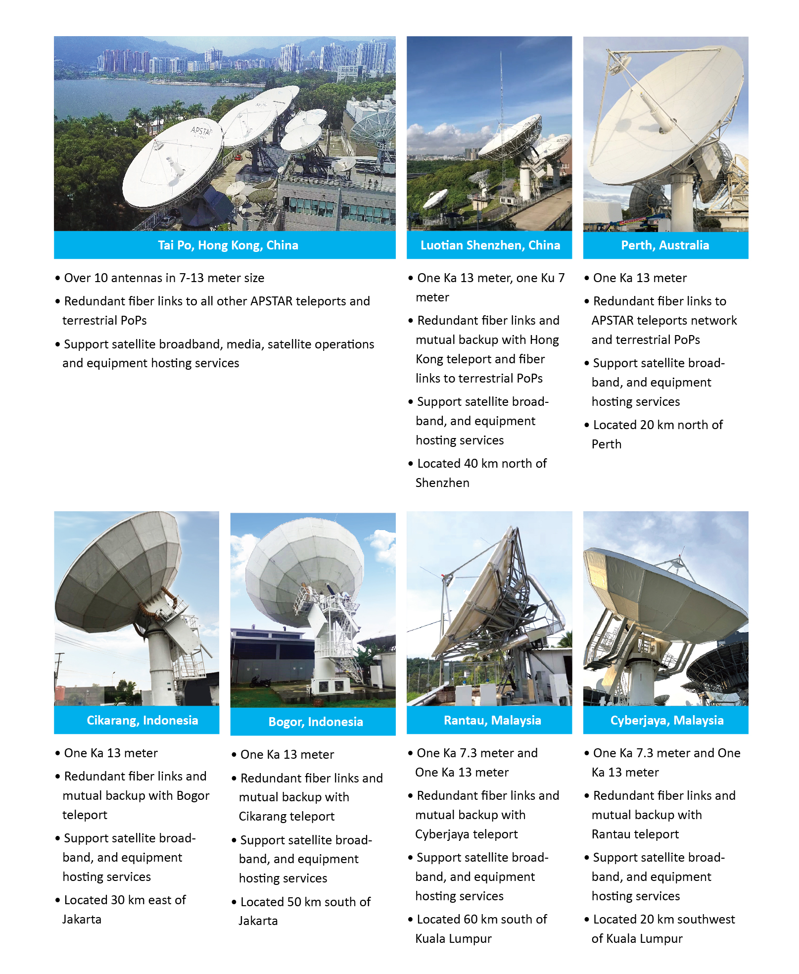 APT Satellite Launches Teleport Service APT Satellite is a leading ...